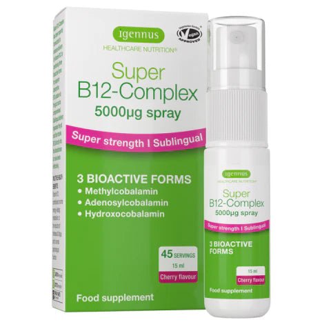 Super B12-Complex 5000mcg Sublingual Spray | Natures Purest NZ ...